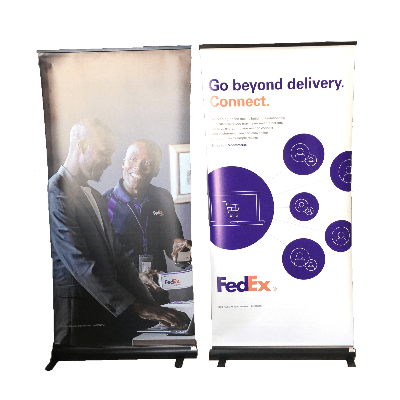 DOUBLE SIDED BANNER STANDS