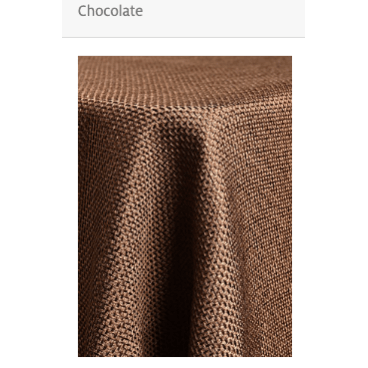 JUTE- 8' TABLE DRAPE LINEN (90"x156")