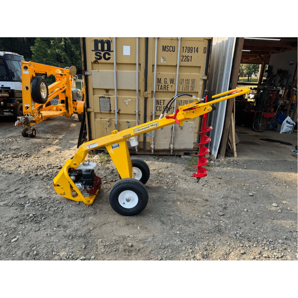 Tow behind Hydraulic auger