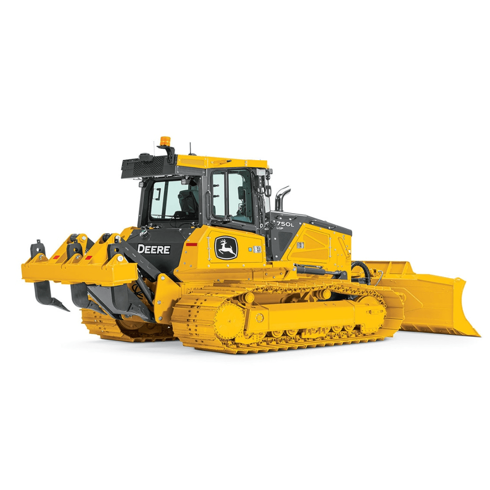 750K John Deere XLT CRAWLER DOZER with Winch And Cab