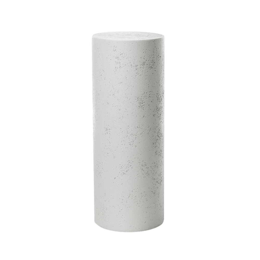 White Round Pillar (Medium)