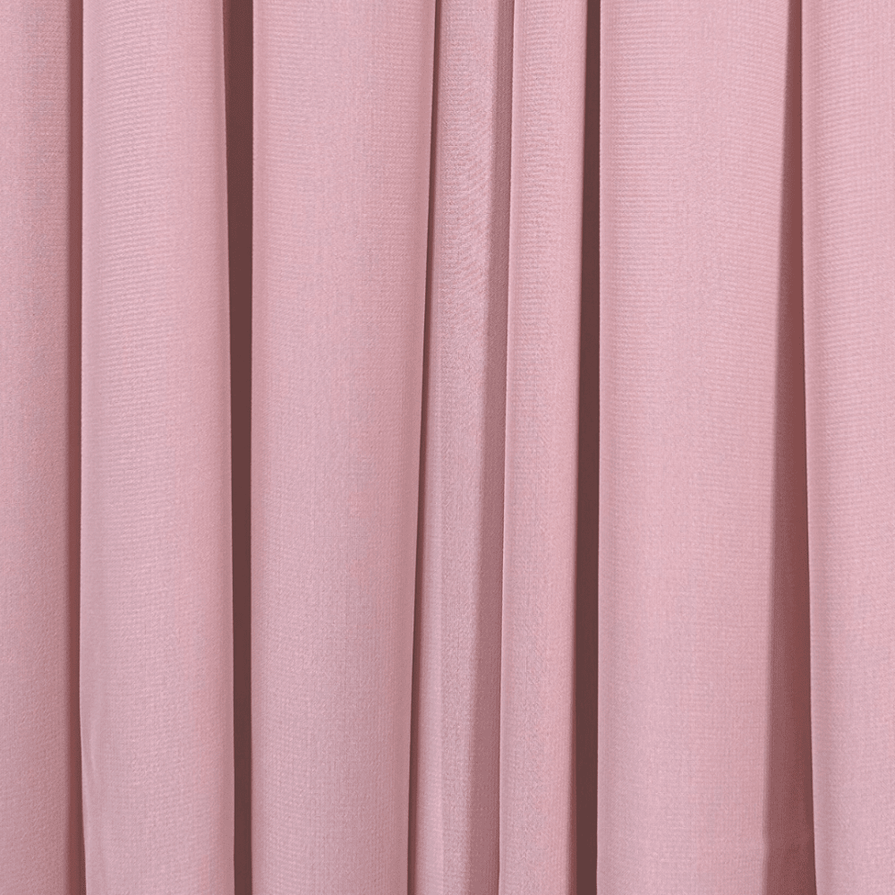 20' Dusty Rose Chiffon Drape