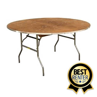 Table - 5ft Round (Seats 8)