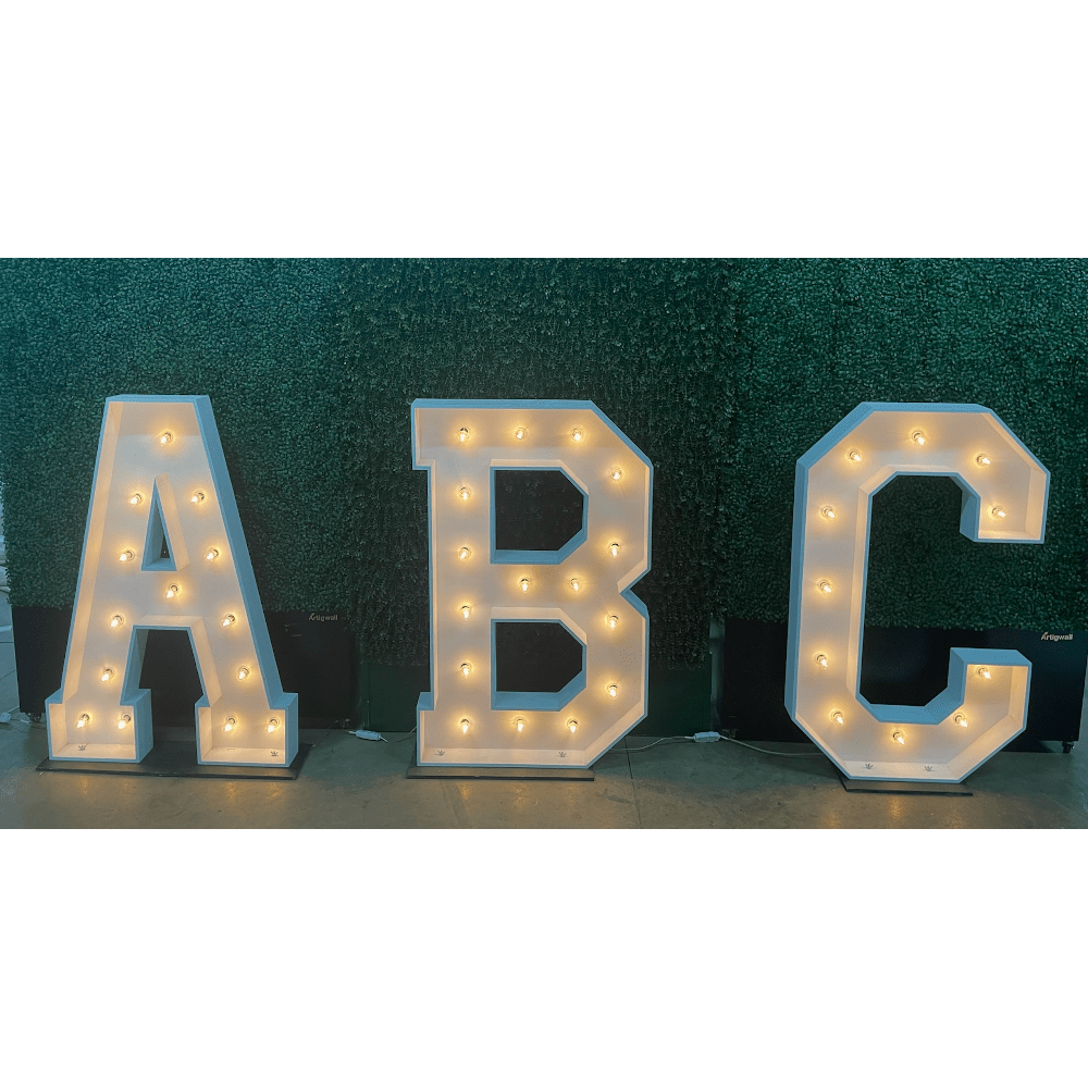 Marquee Letters - A - Z