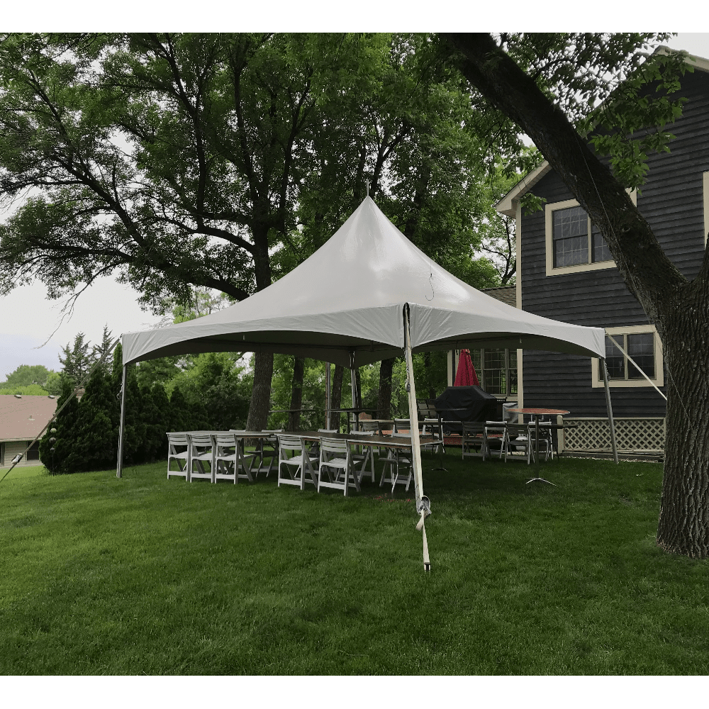 Canopy - 20'x20' High Peak Pro Installed