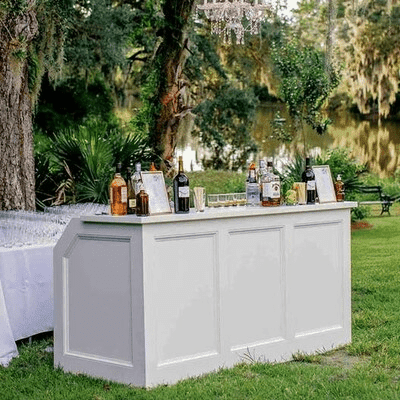 Bar - White Designer 6ft