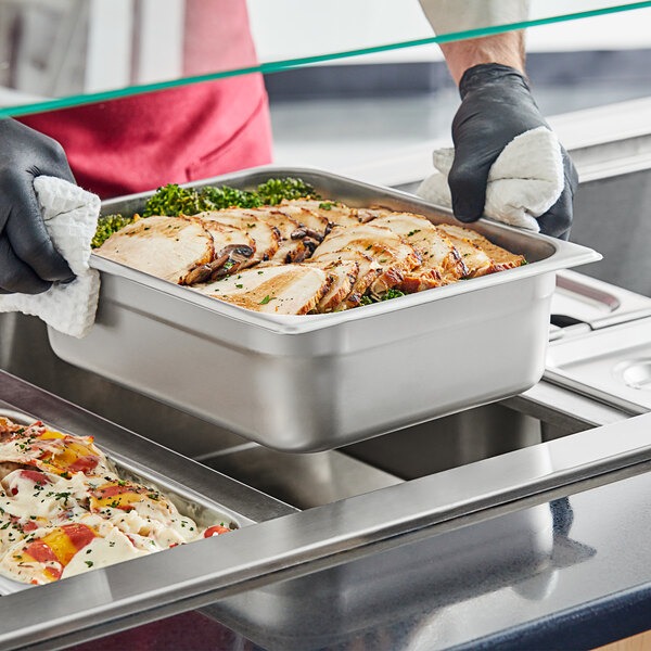 Food Pan - Half 4" Deep